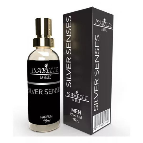 Smash Cosméticos - PERFUME DE BOLSA SILVER SENSES - ISABELLE - 15ML